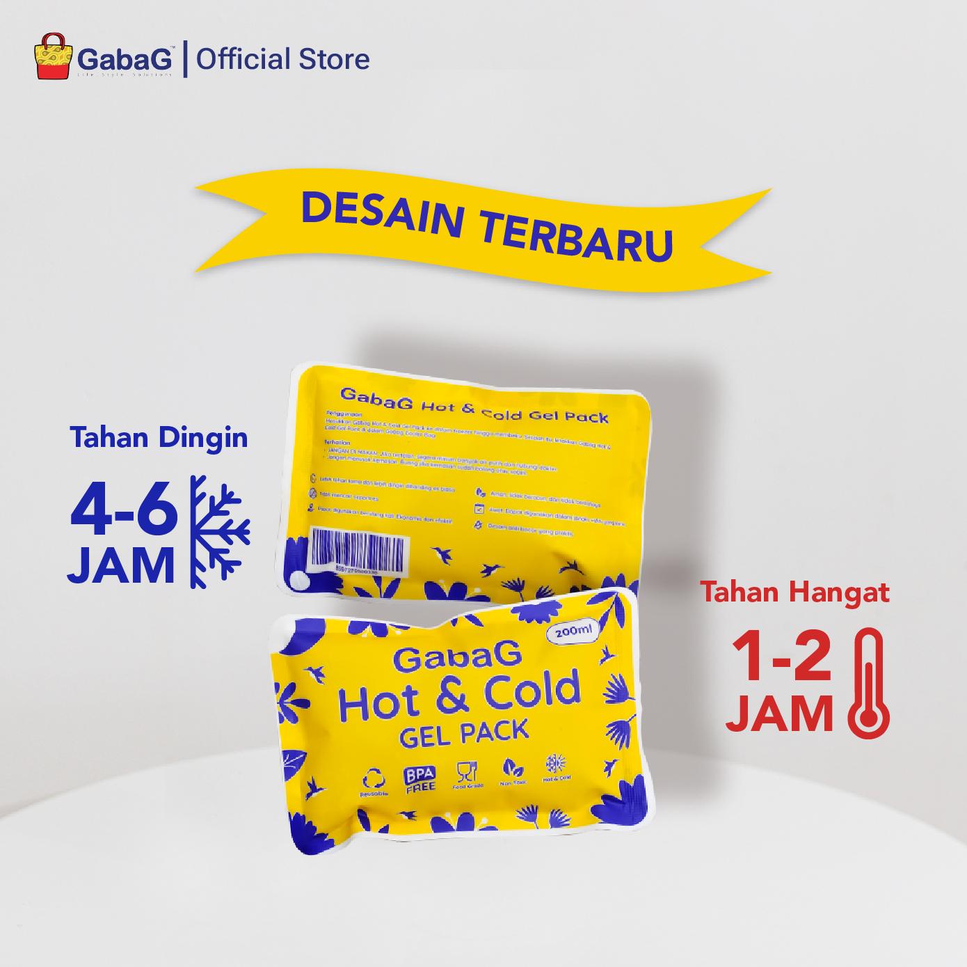 ice pack new edition 200gr - gabag - hot & cold gel