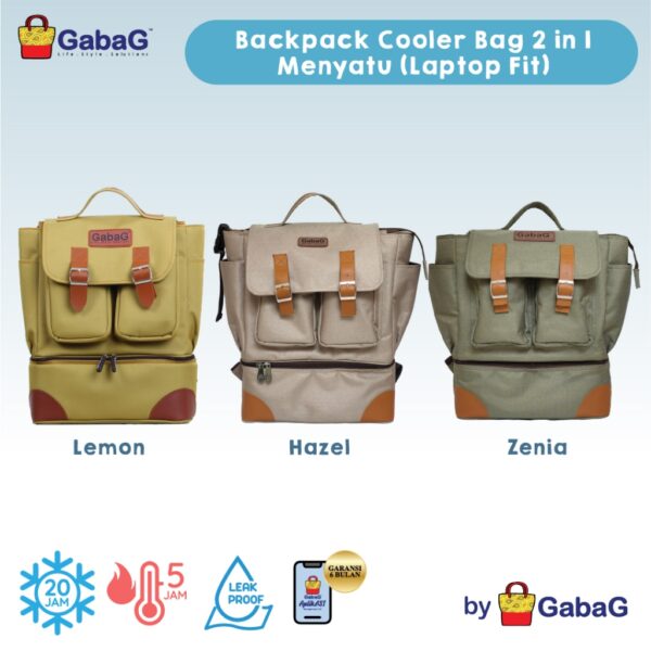 Backpack Cooler Bag 2 in 1 - GabaG Tas Asi