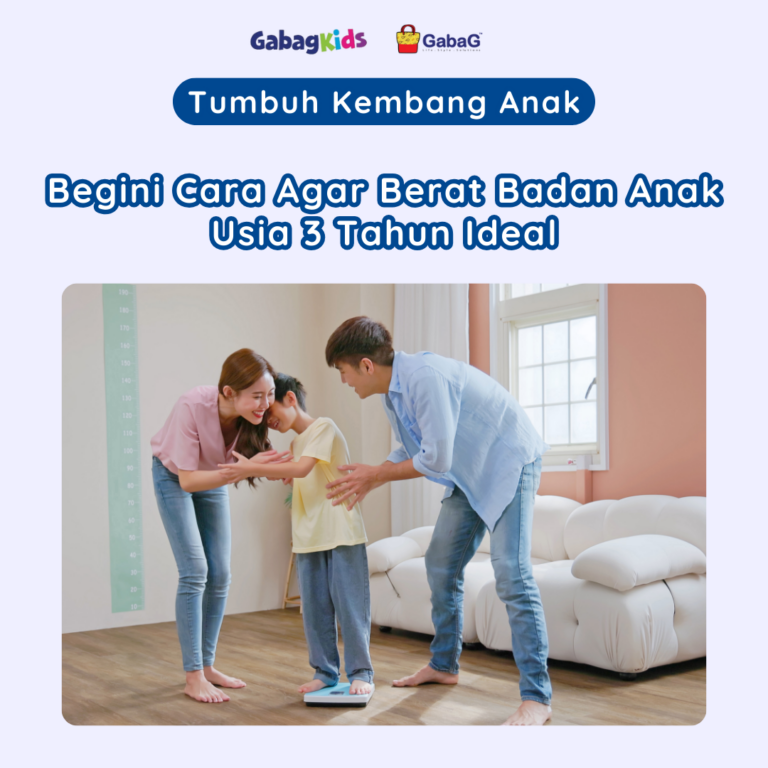 Begini Cara Agar Berat Badan Anak Usia 3 Tahun Ideal - Gabag Indonesia