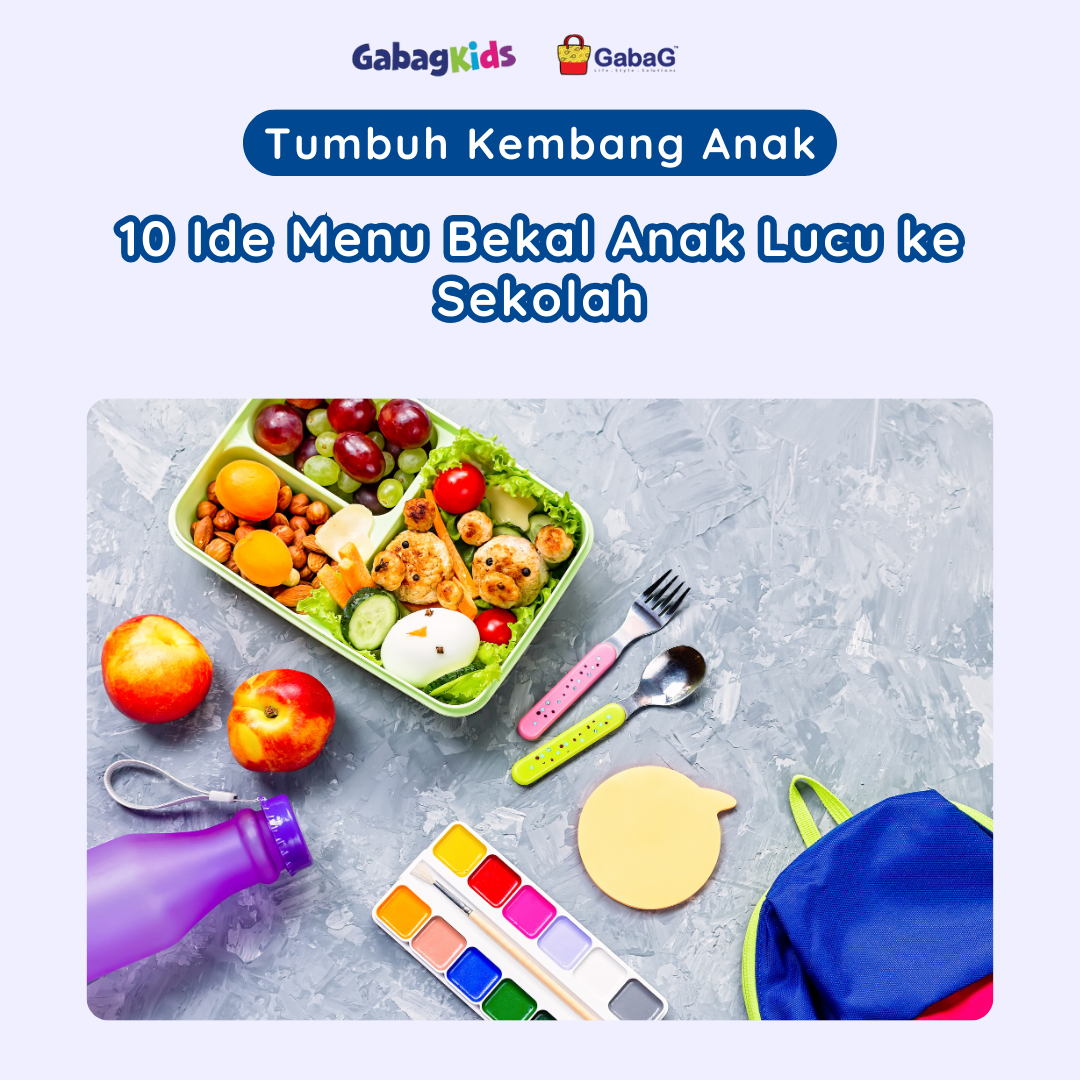 10 Ide Menu Bekal Anak Lucu ke Sekolah - Gabag Indonesia