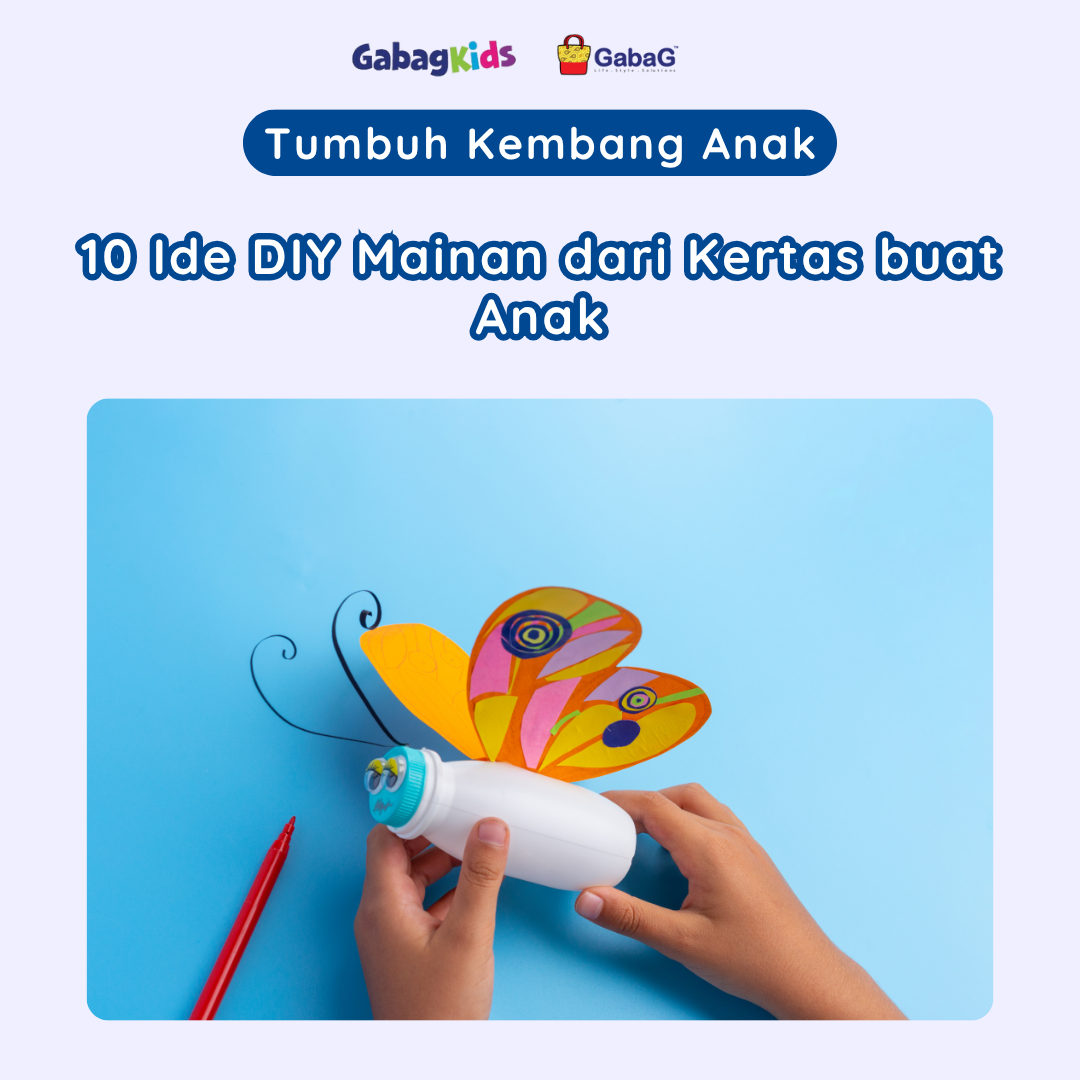 10 Ide DIY Mainan dari Kertas buat Anak - Gabag Indonesia